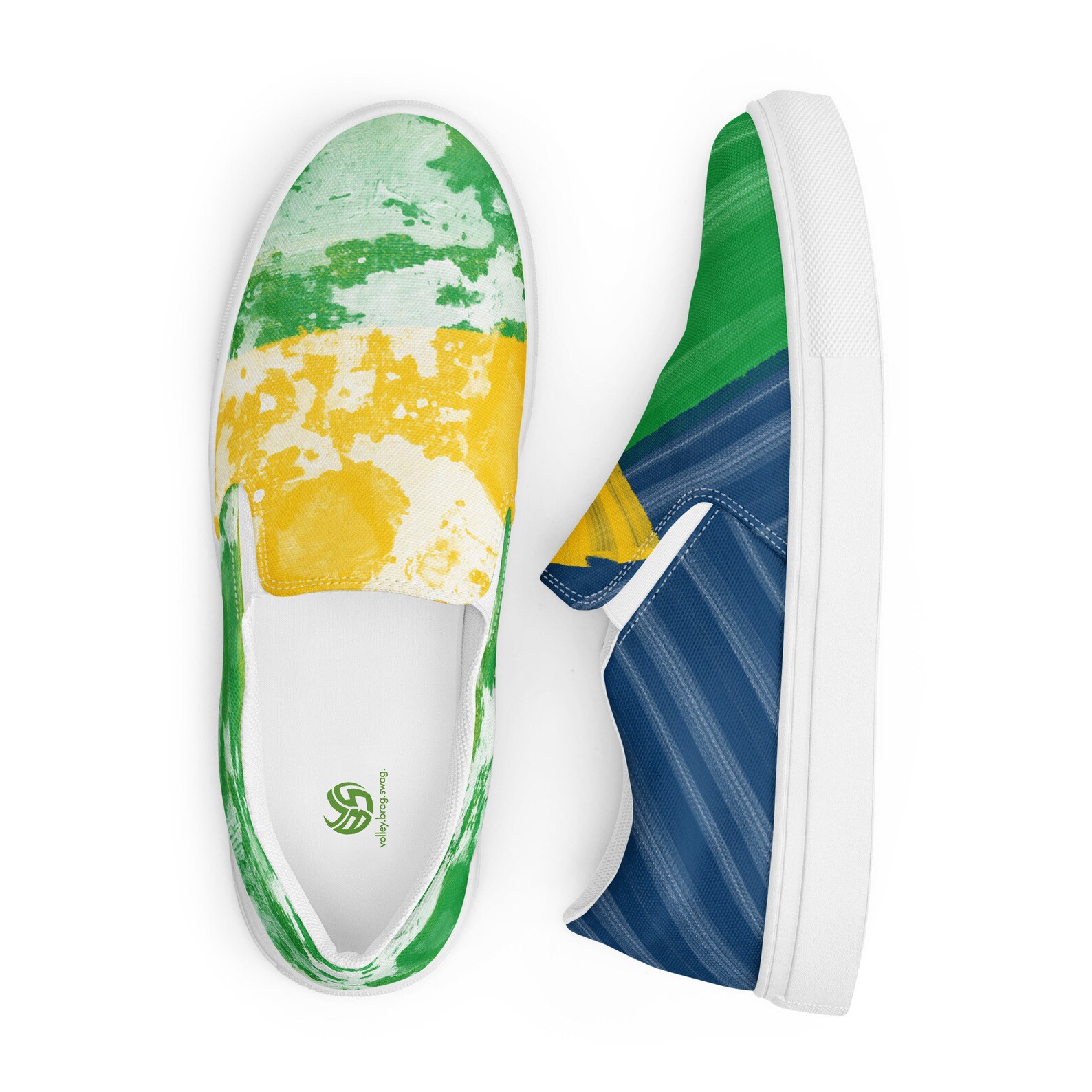 Women Slip-on Canvas Shoes, Beach Volleyball Shoes, Canvas Slip Ons ...