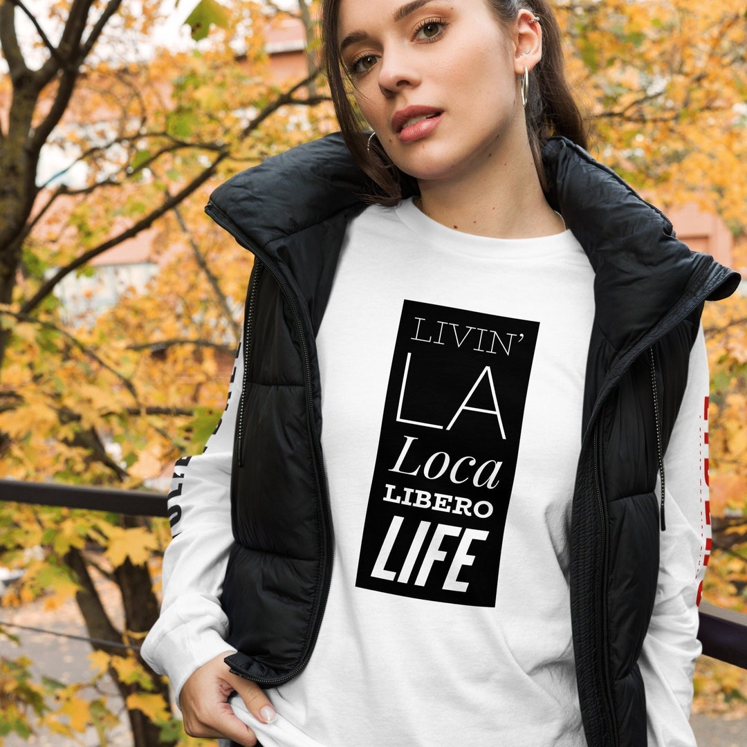 Volleyball Shirt, Livin La Loca Libero Life, Teenage Girl Gifts, Girl ...