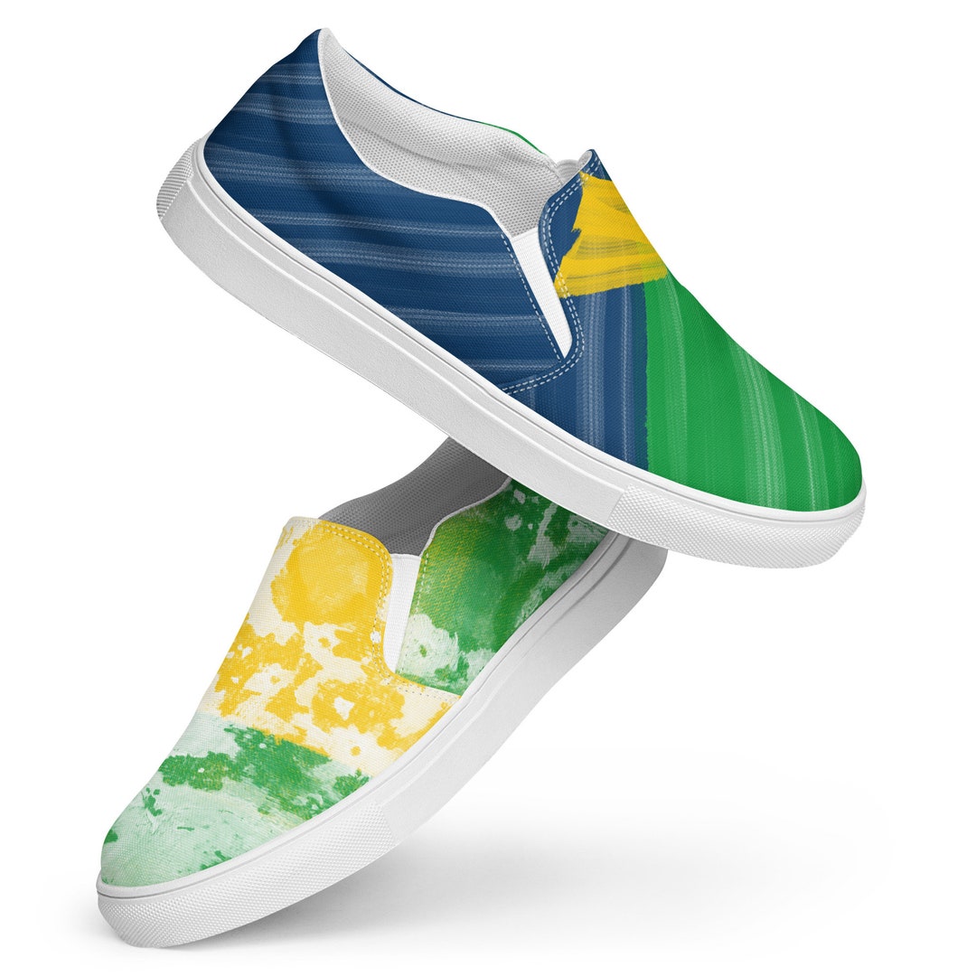 Women Slip-on Canvas Shoes, Beach Volleyball Shoes, Canvas Slip Ons ...