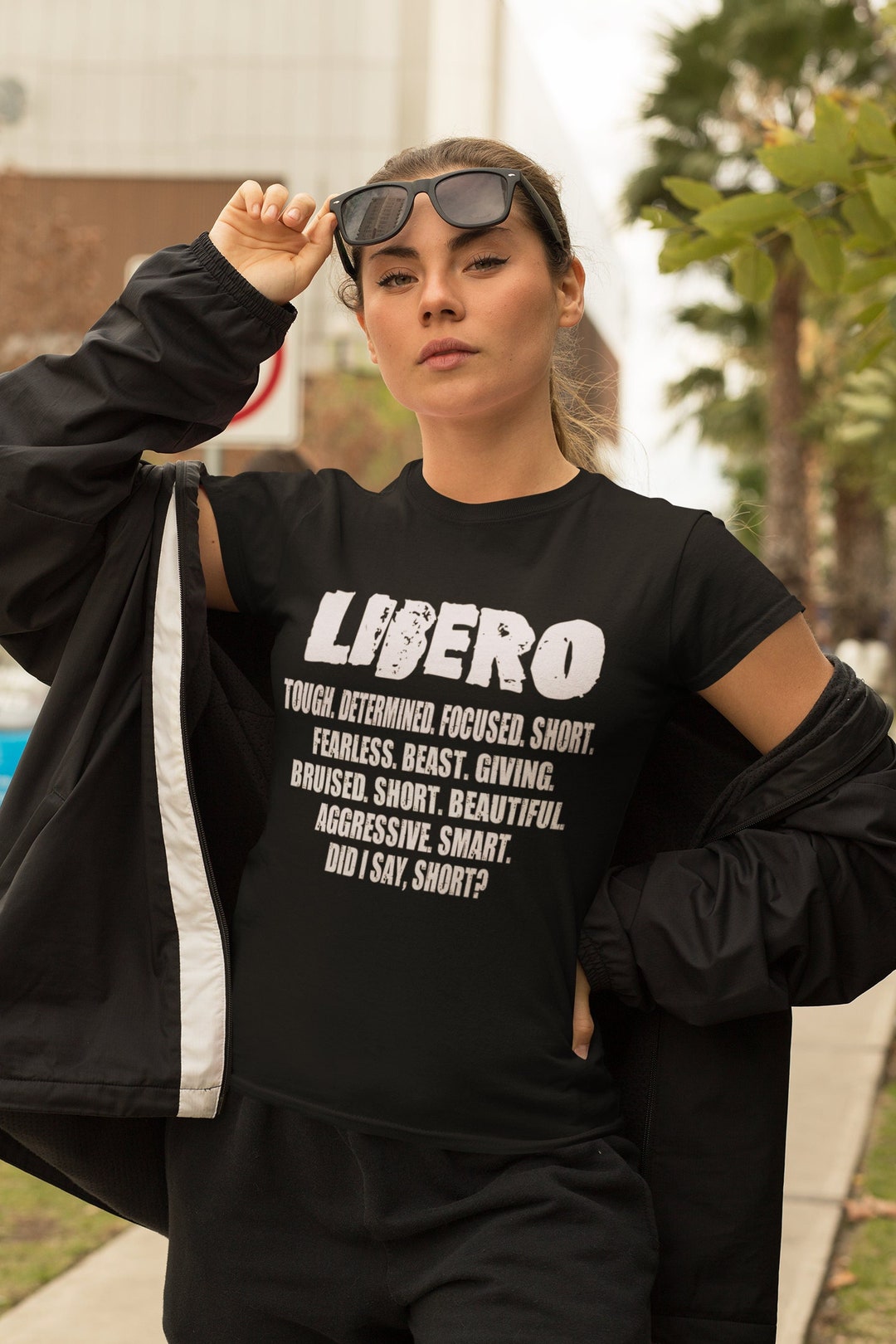 LIBERO Tough, Determined Shirt, Funny Volleyball Libero Tshirt, Libero ...