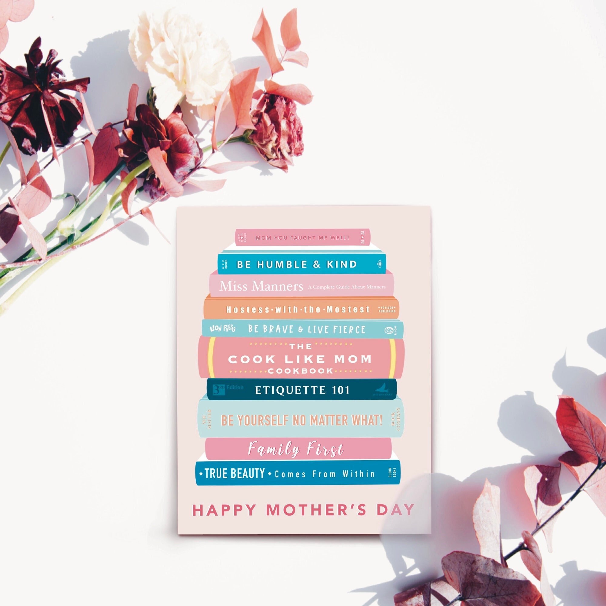 Happy Mother's Day Card, Mom You Taught Me Well, for Mother's Day, Card ...