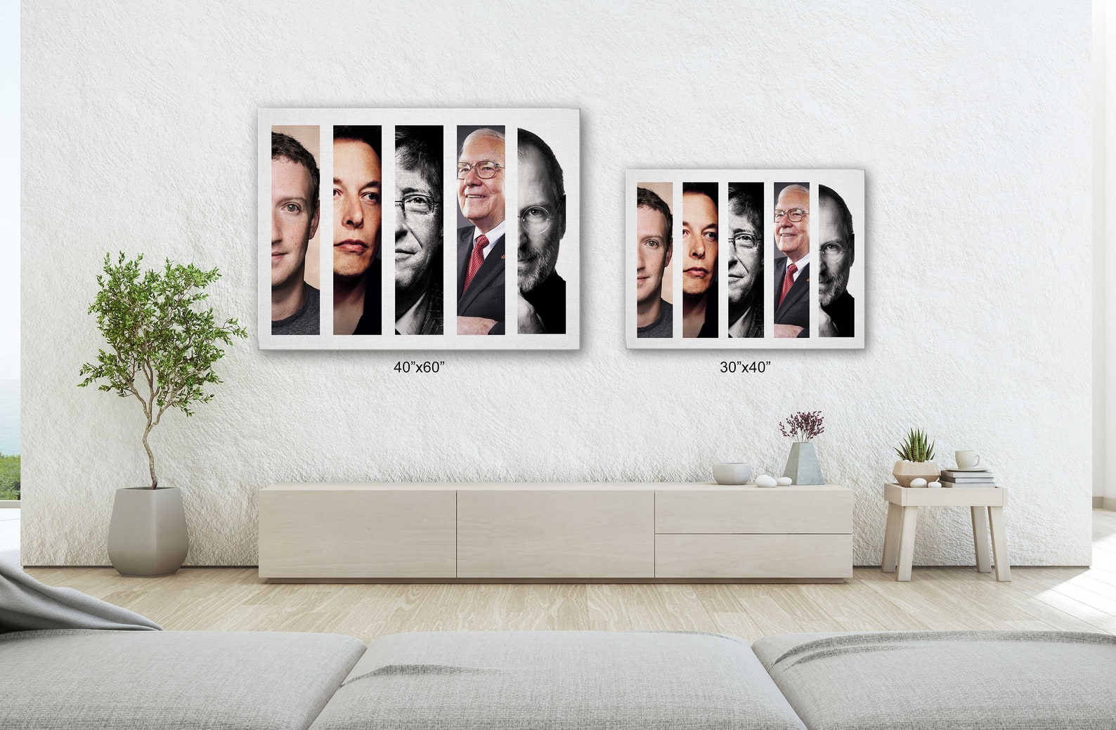 The Entrepreneurs Art Canvas Business Entrepreneurs Collage - Etsy