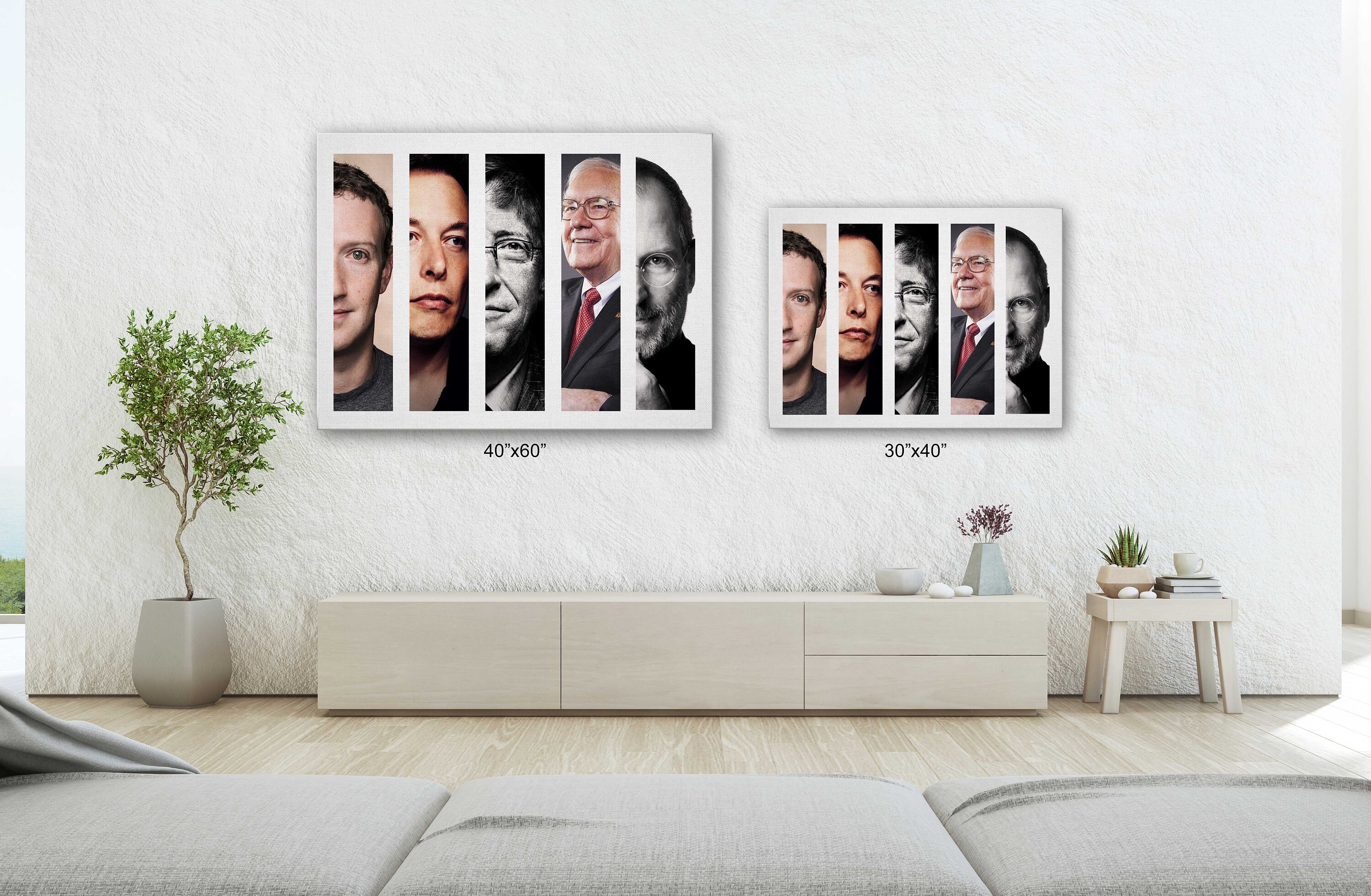 The Entrepreneurs Art Canvas Business Entrepreneurs Collage - Etsy