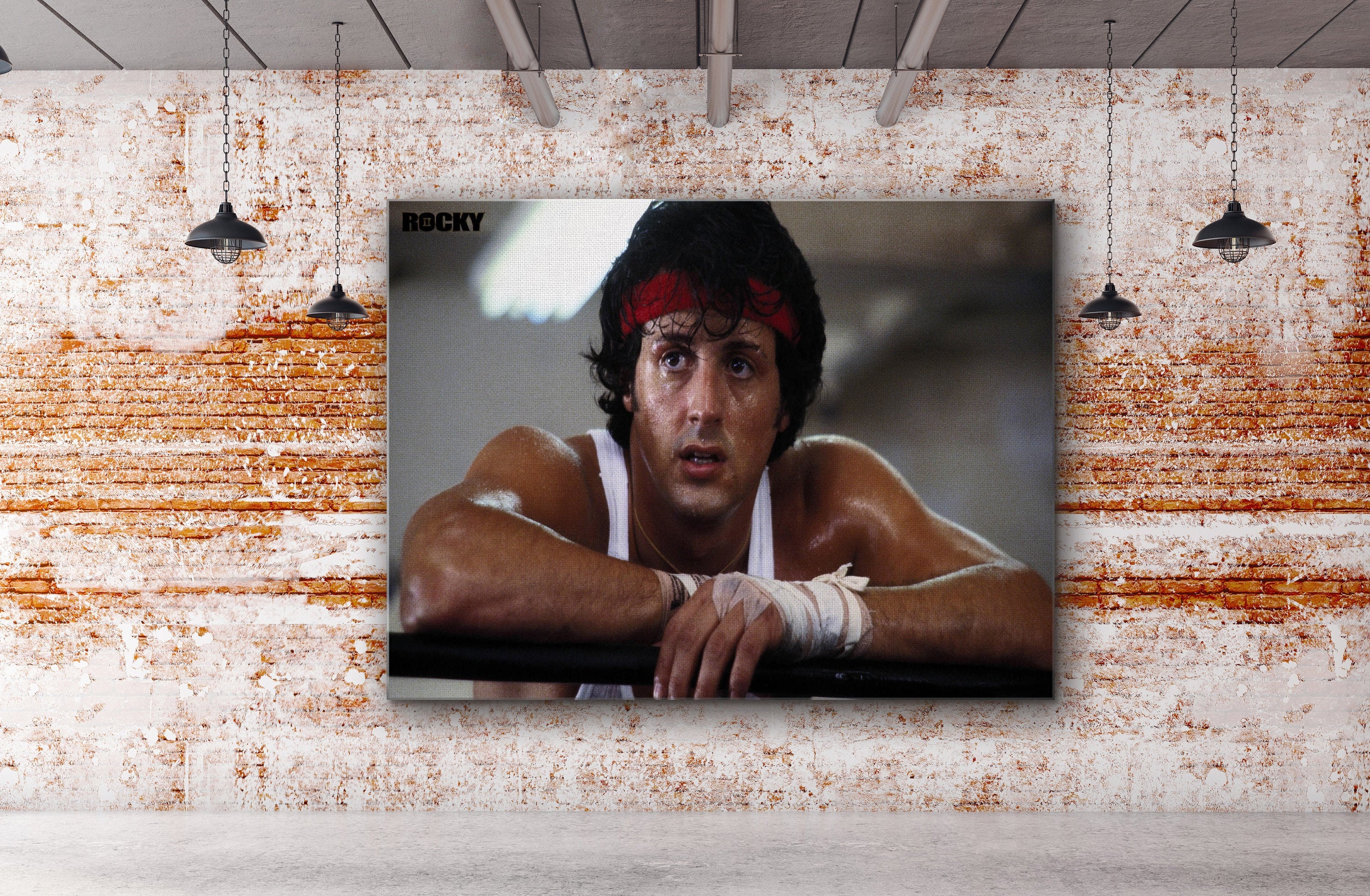 Rocky Balboa Art Canvas-rocky the Champion Art Poster | Etsy