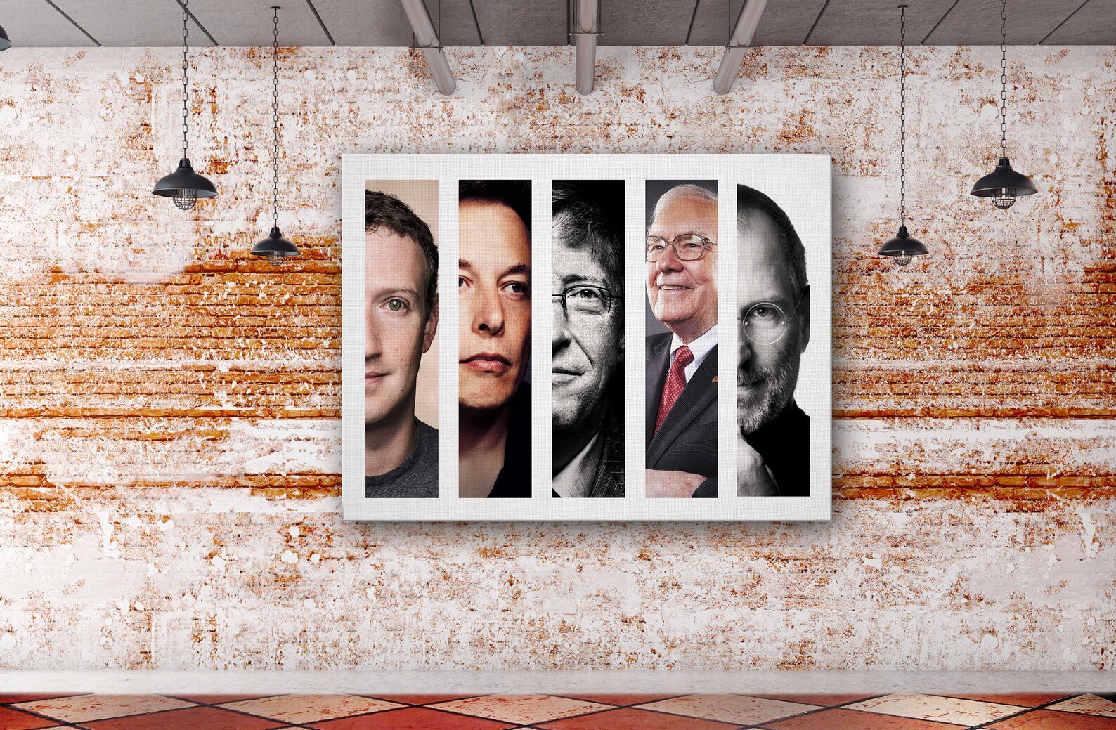 The Entrepreneurs Art Canvas Business Entrepreneurs Collage - Etsy