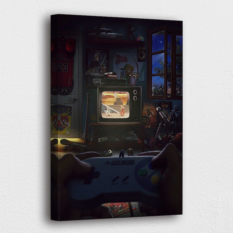 Video Game Wall Art - Etsy