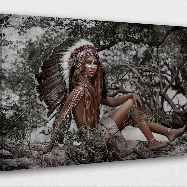 Native American Indian Nudes Etsy