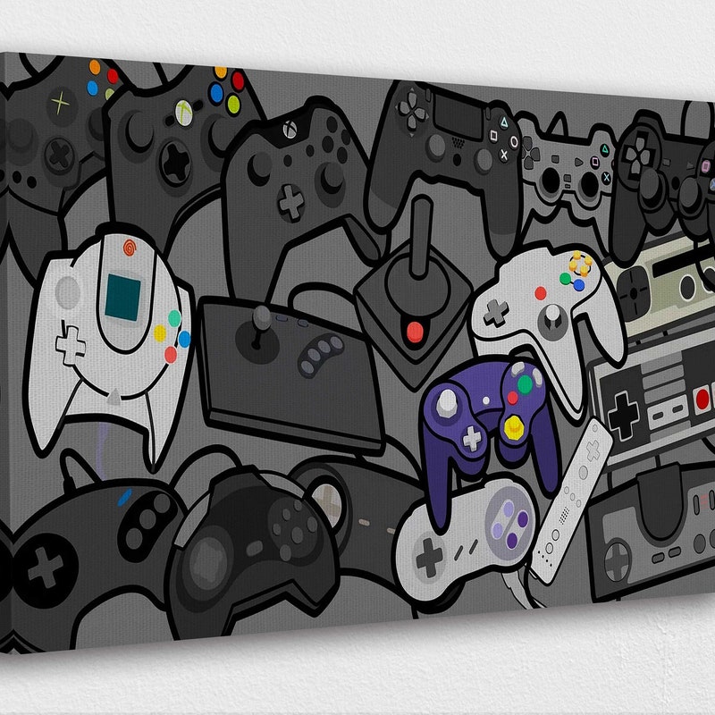Game Controller Art - Etsy