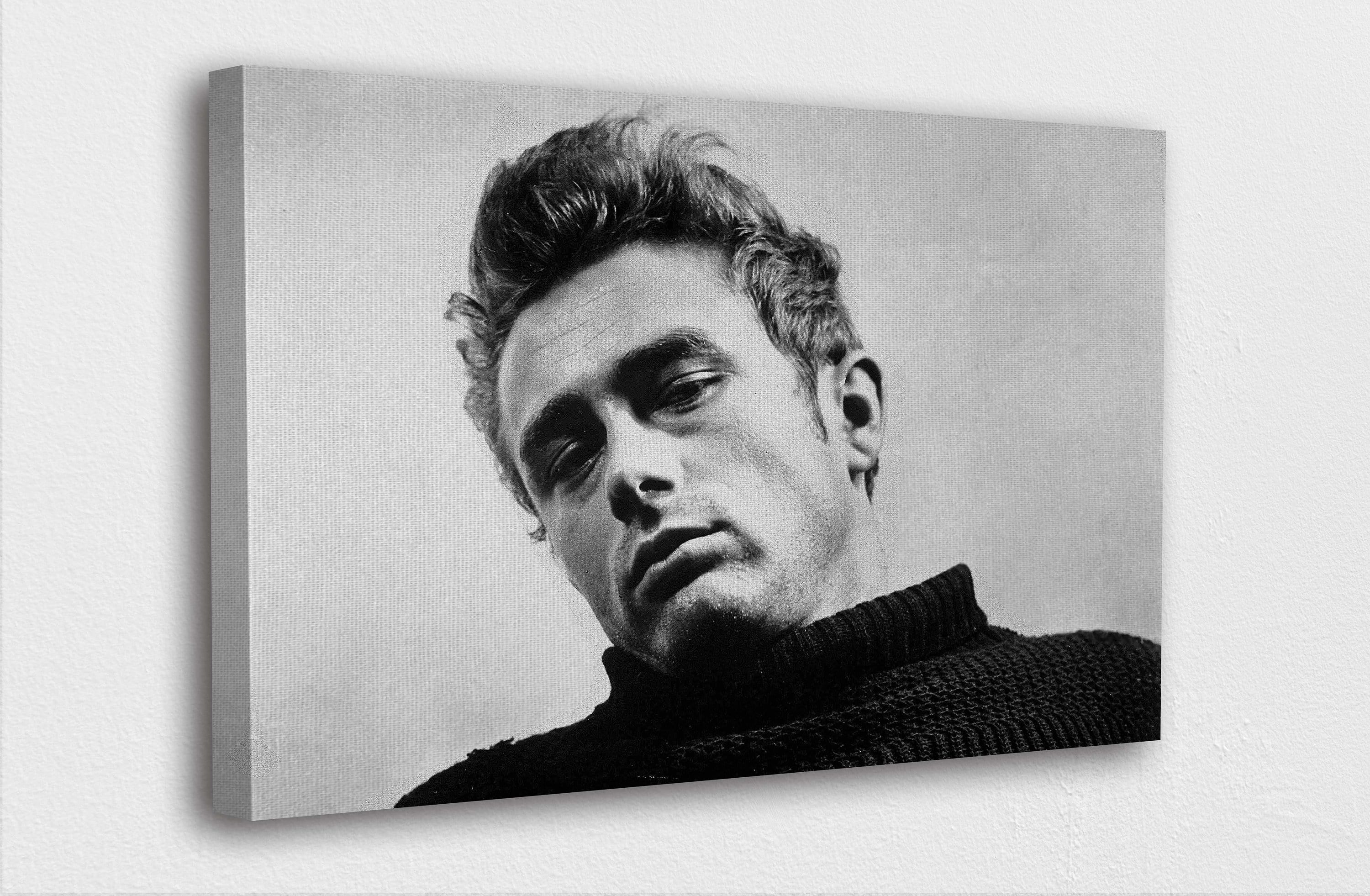 James Dean Art Canvas-the Gentleman James Dean Art Canvas | Etsy