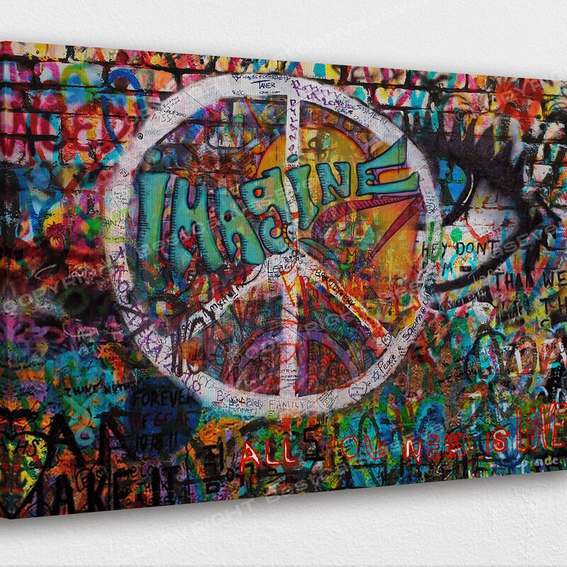 Peace Sign Poster - Etsy