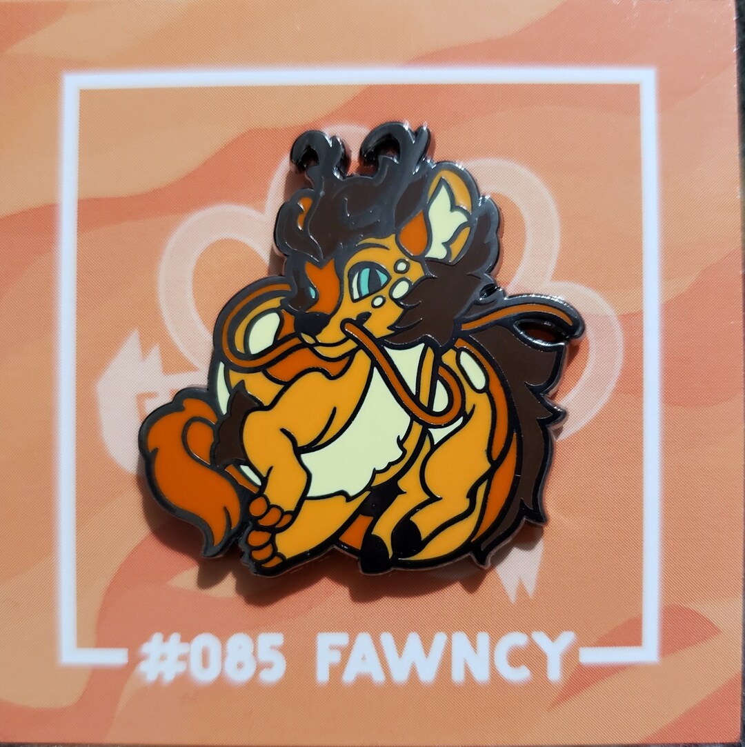 Fawncy - Fursona Pin #85 - Etsy