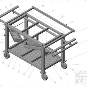 Welding Table Plans + Bonus 3D Model [standard & Metric] | DIY ...