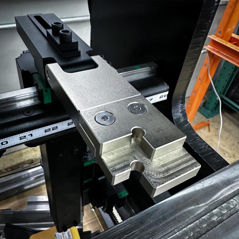 90 Degree Backguage Finger Attachments – Langmuir Pressbrake Titan 25T ...