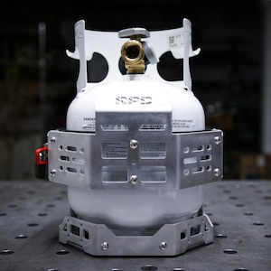 5 Lb Propane Tank Cylinder Mount, Cradle for Camping, Overlanding, off ...