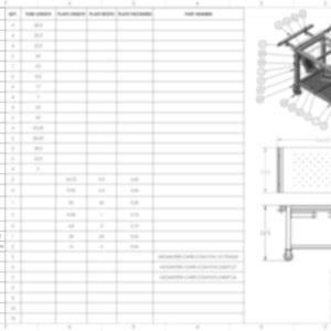Welding Table Plans + Bonus 3D Model [standard & Metric] | DIY ...