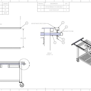 Welding Table Plans + Bonus 3D Model [standard & Metric] | DIY ...