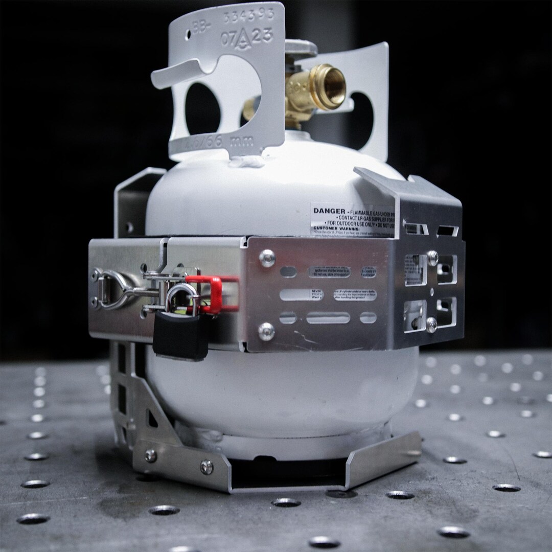 5 Lb Propane Tank Mount for Jeeps - Etsy