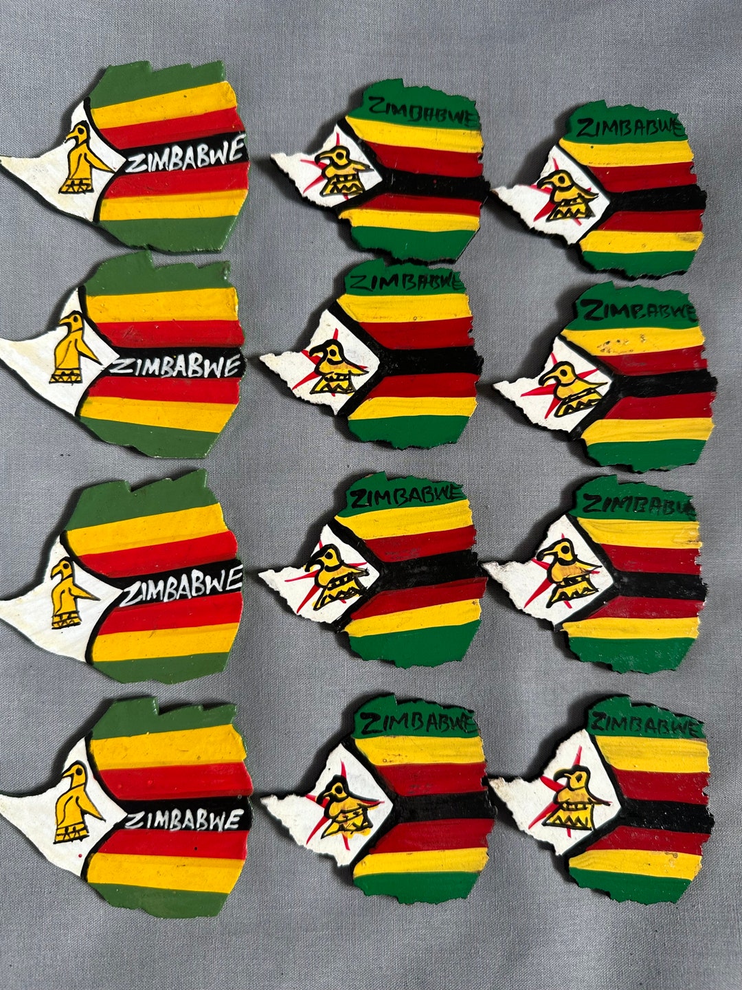 Zimbabwean Map Magnet - Etsy