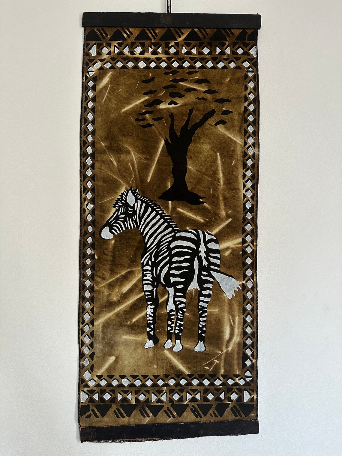 Zimbabwean Design Wall Hanging - Etsy