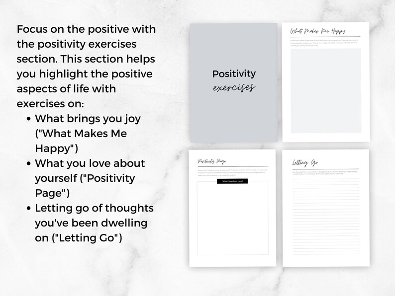 Affirmation Workbook Affirmation Journal Daily Affirmations - Etsy