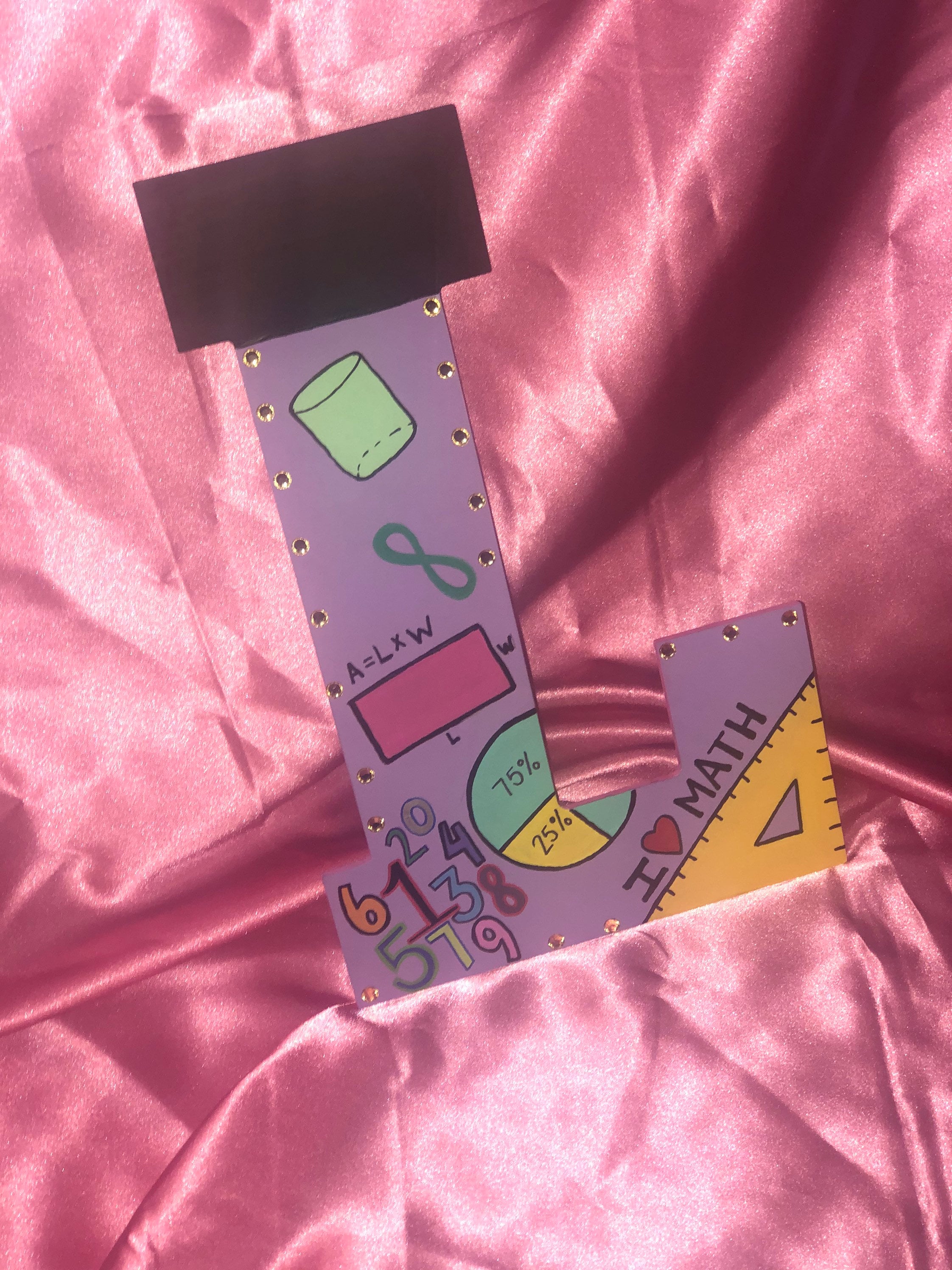 Customized Math/science Teacher Letter - Etsy