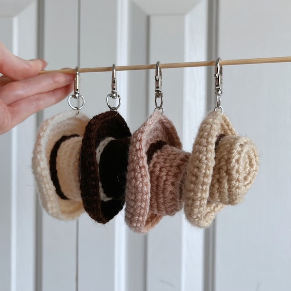 Personalised Cowboy Hat Keychain - Etsy