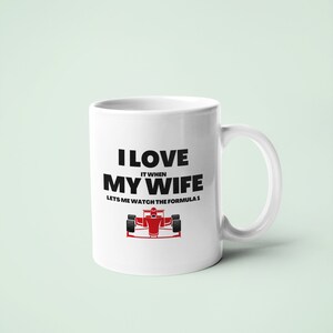 Formula 1 Inspired Mug F1 Fan Formula 1 Fan Gift for Him Gift for Her ...