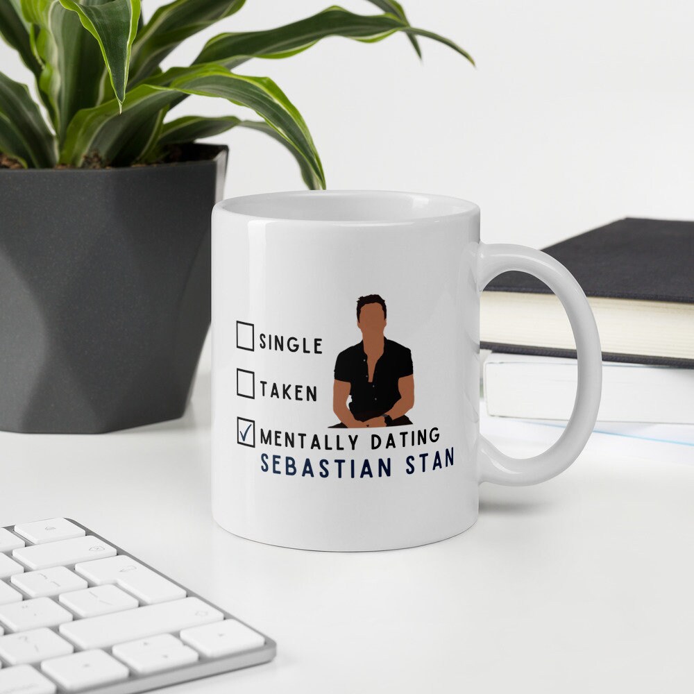 Mentally Dating Sebastian Stan Mug (inspired) - Sebastian Stan Fan ...