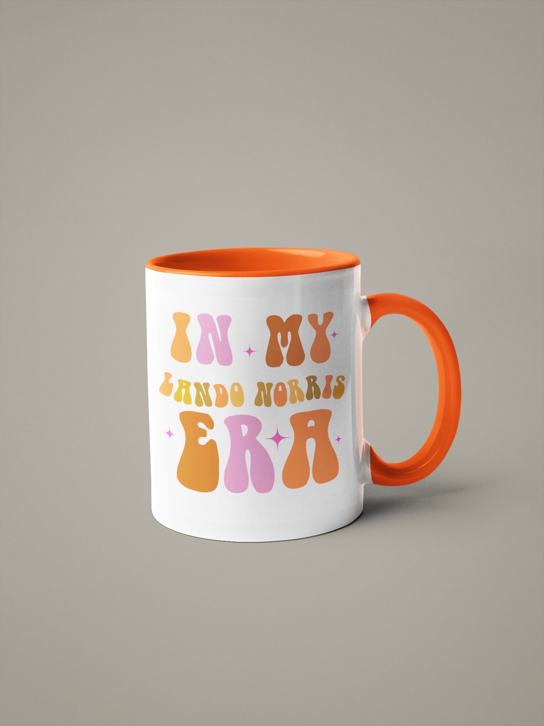 In My Lando Era Mug - Formula 1 Inspired Mug - in My F1 Era - Formula 1 ...