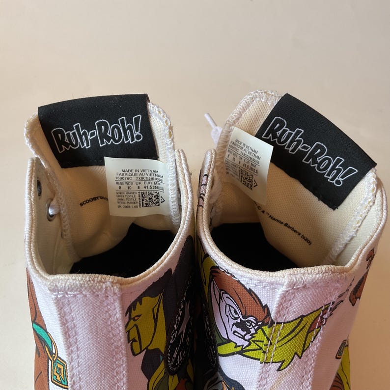 Converse X Scooby-doo Chuck Taylor the Gang & Villains Men's 8 Women's ...