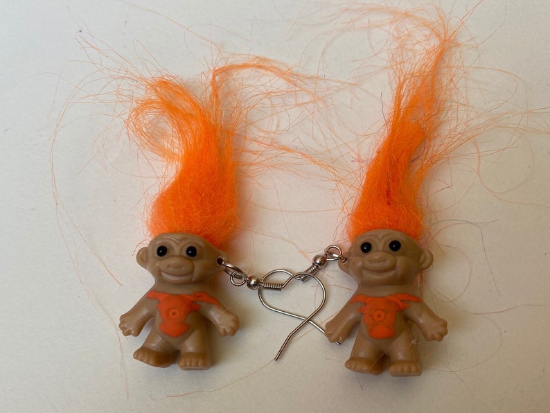 University of Texas (UT) Gameday Troll Dangling Earrings - Etsy