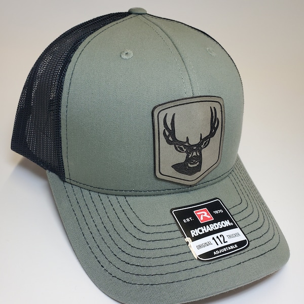 Deer Hunting Hat Patch - Etsy