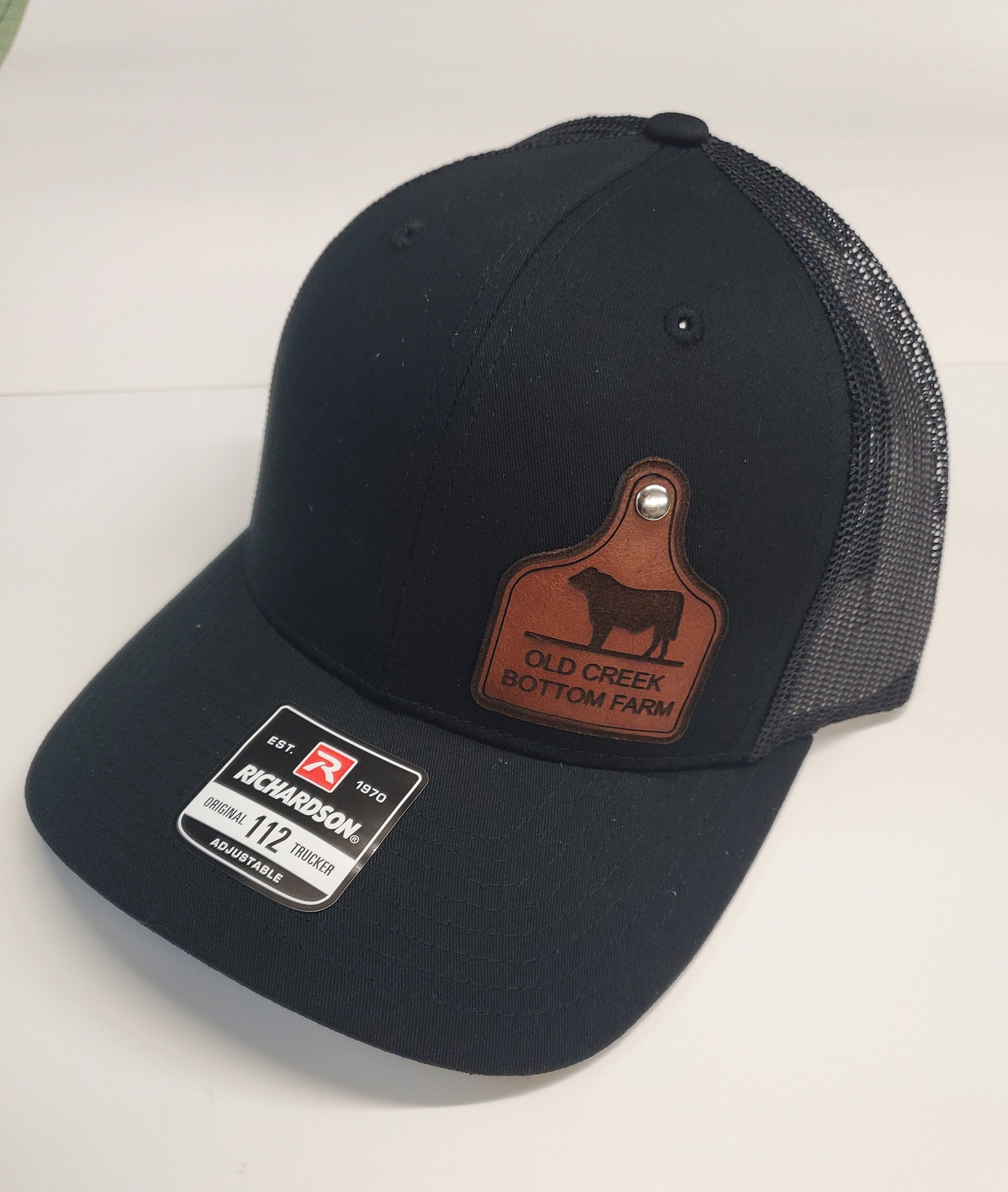 Hats With Leather Patch Richardson 112 Dad Hat Trucker Hat Rancher Cow ...