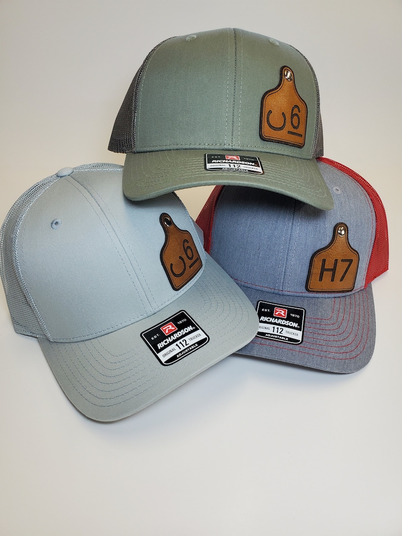 Hats With Leather Patch Richardson 112 Dad Hat - Trucker Hat - Rancher ...
