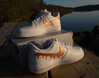 Custom Nike Air Force 1 Drip Shoes Any Color Can Be Custom Service ...