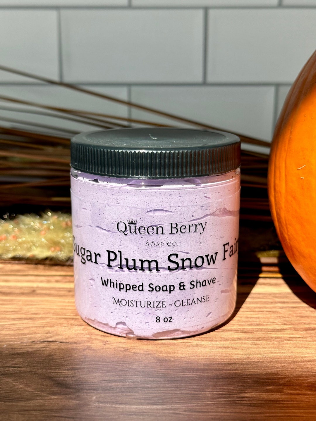 Sugar Plum Snow Fairy - Whipped Soap & Shave - Paraben and Cruelty Free ...