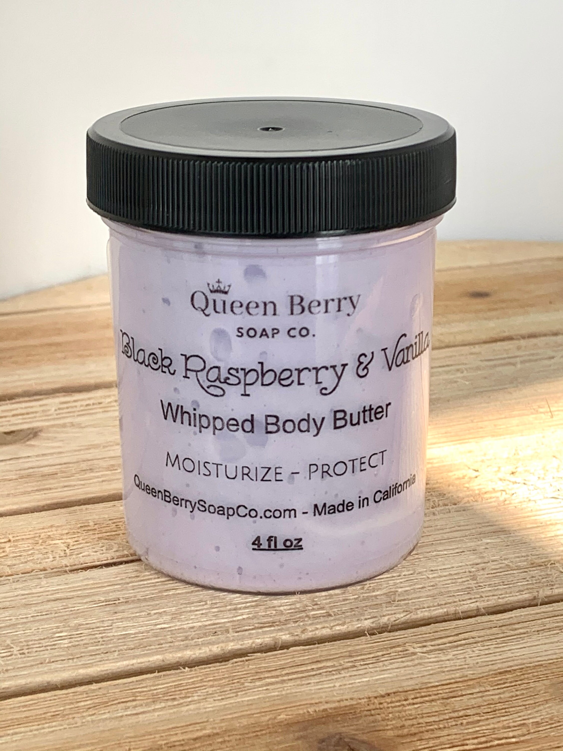 Raspberry and Vanilla - Whipped Body Butter Lotion- Hand & Body Cream ...