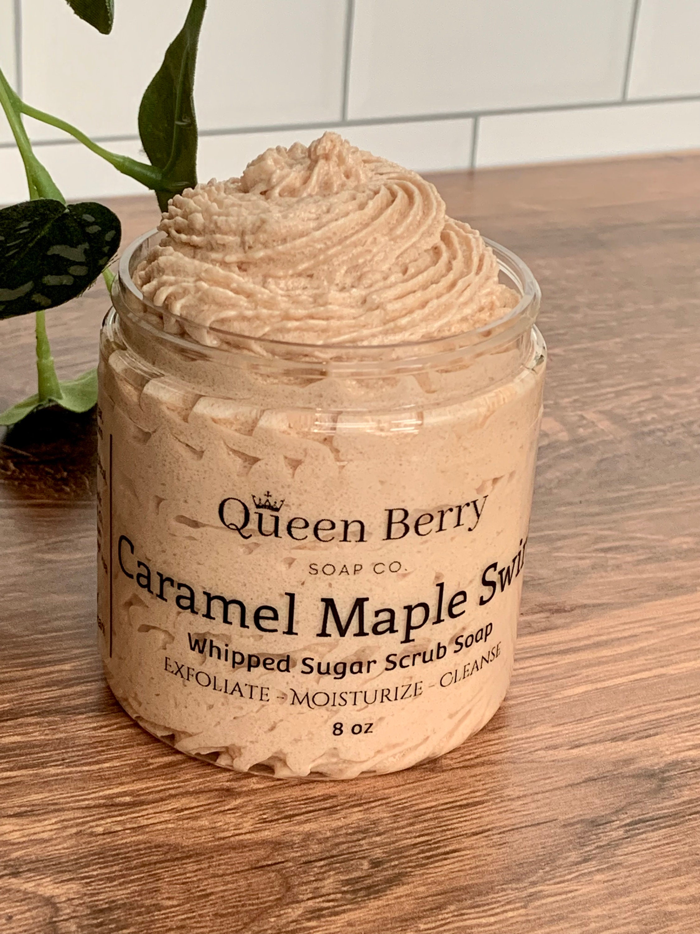 Caramel Maple Swirl Whipped Sugar Scrub Soap Cleanse - Etsy