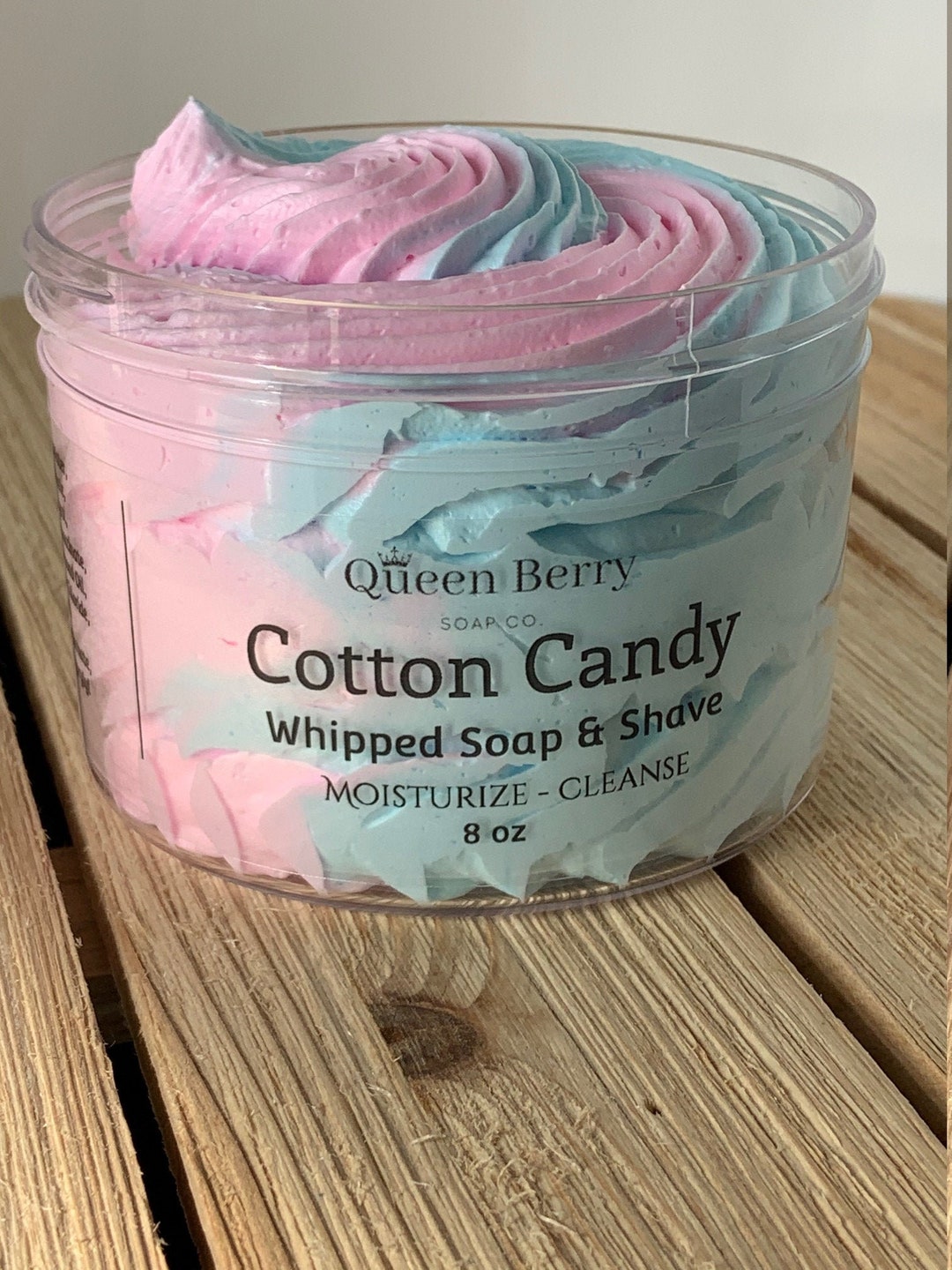 Cotton Candy Whipped Soap & Shave Body Frosting Paraben and Cruelty ...