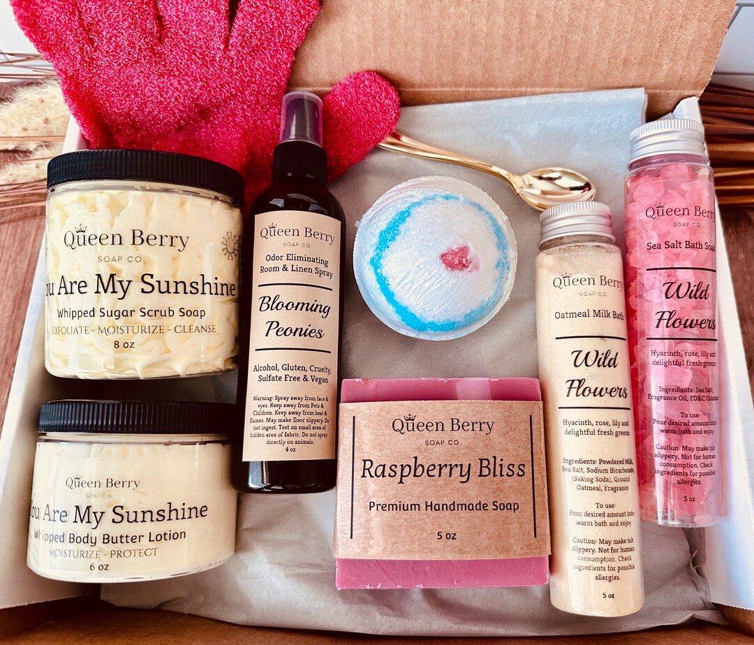 Spa Gift Box, Sending You Sunshine, Thinking of You, Care Package ...