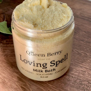 Loving Spell of Oatmeal Milk Bath 11 Oz. Bath Tea Bath Soak Self Care ...