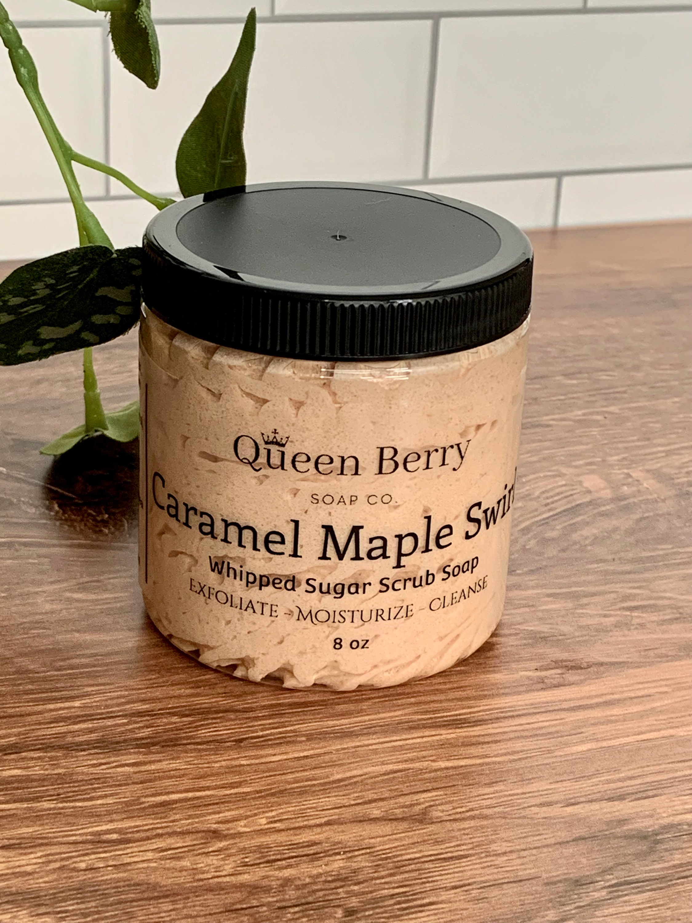 Caramel Maple Swirl Whipped Sugar Scrub Soap Cleanse - Etsy