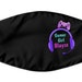 Gamer Girl Face Mask Face Mask Gamer Personalized Gamer Gifts Gamer ...