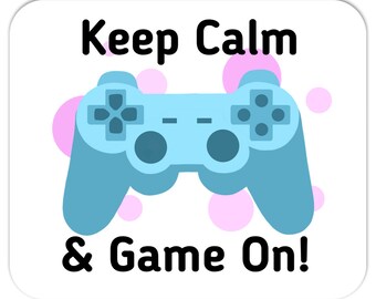Keep Calm Game On | Etsy