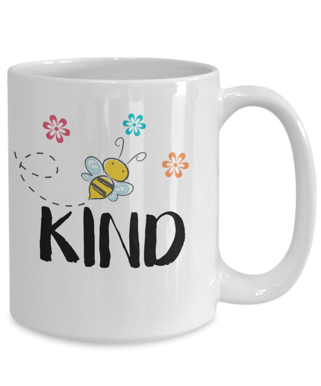 Bee Kind Coffee Cup - Bee Lover and Nature Lover Gift - Cute Gift Mug ...