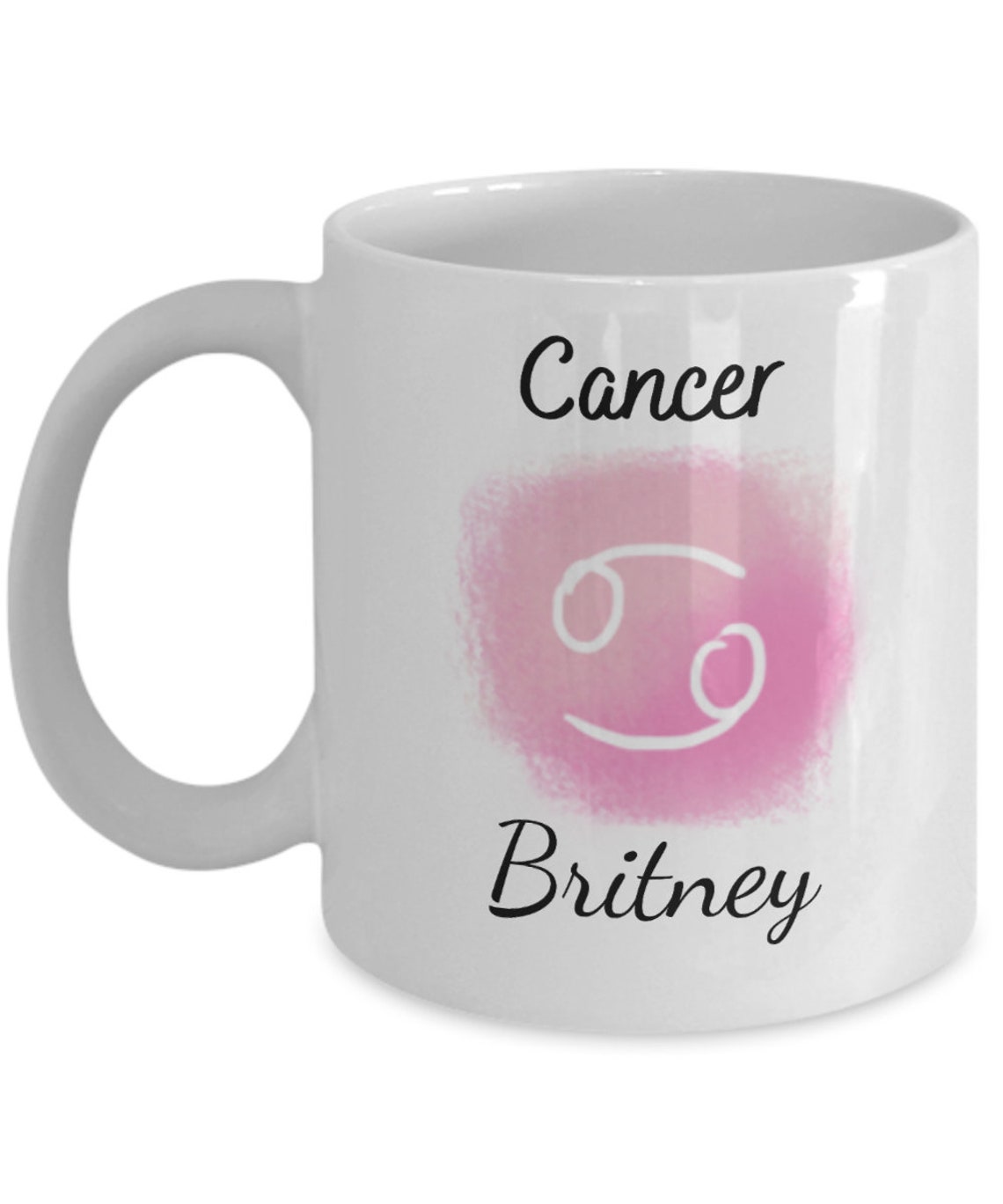 Cancer Zodiac Mug Cancer Coffee Mug Watercolor Zodiac Horoscope Mugs ...