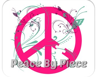 Peace Sign Mouse Pad - Etsy
