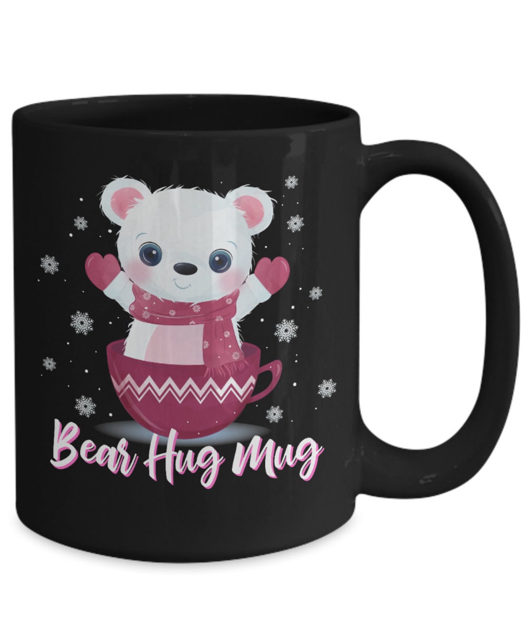 Bear Hug Mug - Bear Coffee Mug - Holiday Gift Mug for Mama Bears - Hot ...