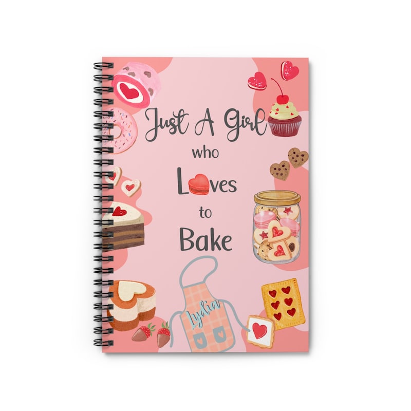 Cook Book Custom for Girl - Etsy