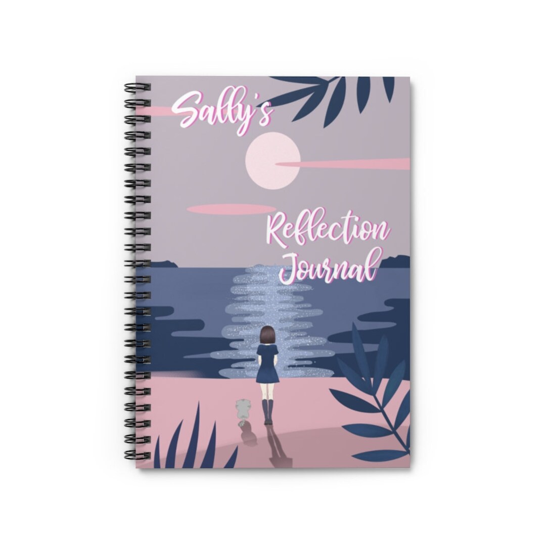 Personalized Reflection Journal - Custom Spiral Notebook ...
